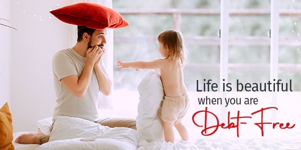 Be debt free: 21 Tips to know the secrets of a debt free life!